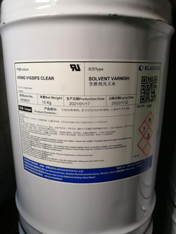 ELANTAS VIKING V1630FS CLEAR Varnish Electrical Insulation system Dip ...